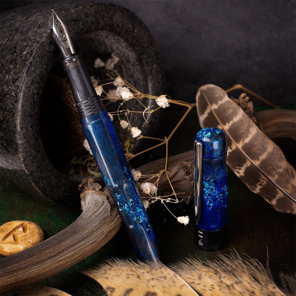 Benu Talisman Fountain Pen - Hawk's Eye – Pure Pens