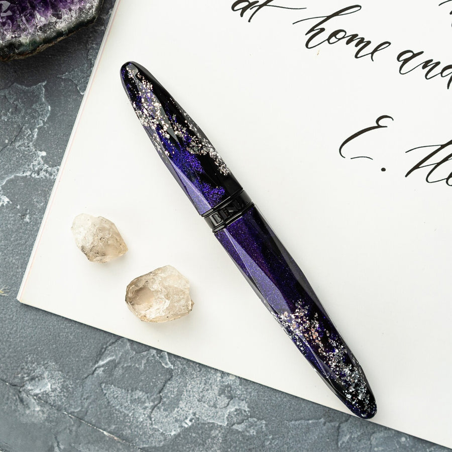 Benu Briolette Fountain Pen - Milky Way – Pure Pens