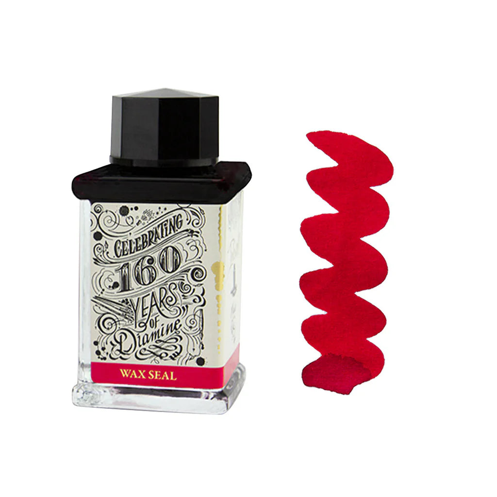 Diamine 160th Anniversary Ink - Wax Seal | Pure Pens