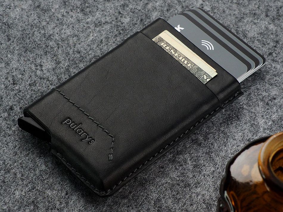 Pularys GOBI RFID Wallet - Insider Line Leather | Pure Pens