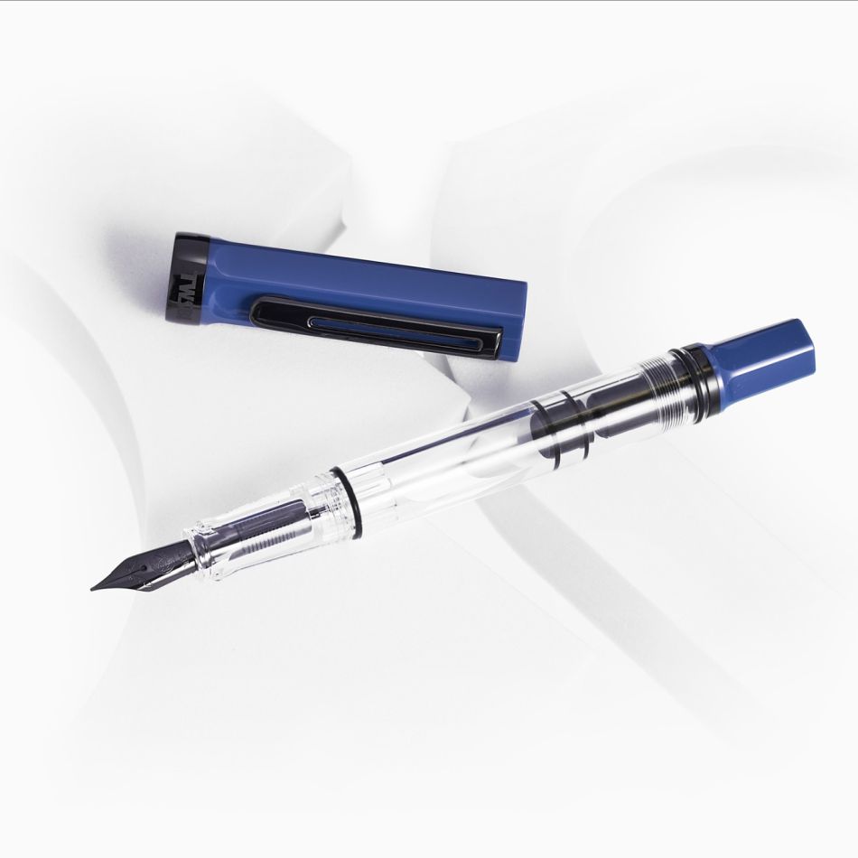 TWSBI Eco Fountain Pen - Slate Blue & Onyx | Pure Pens