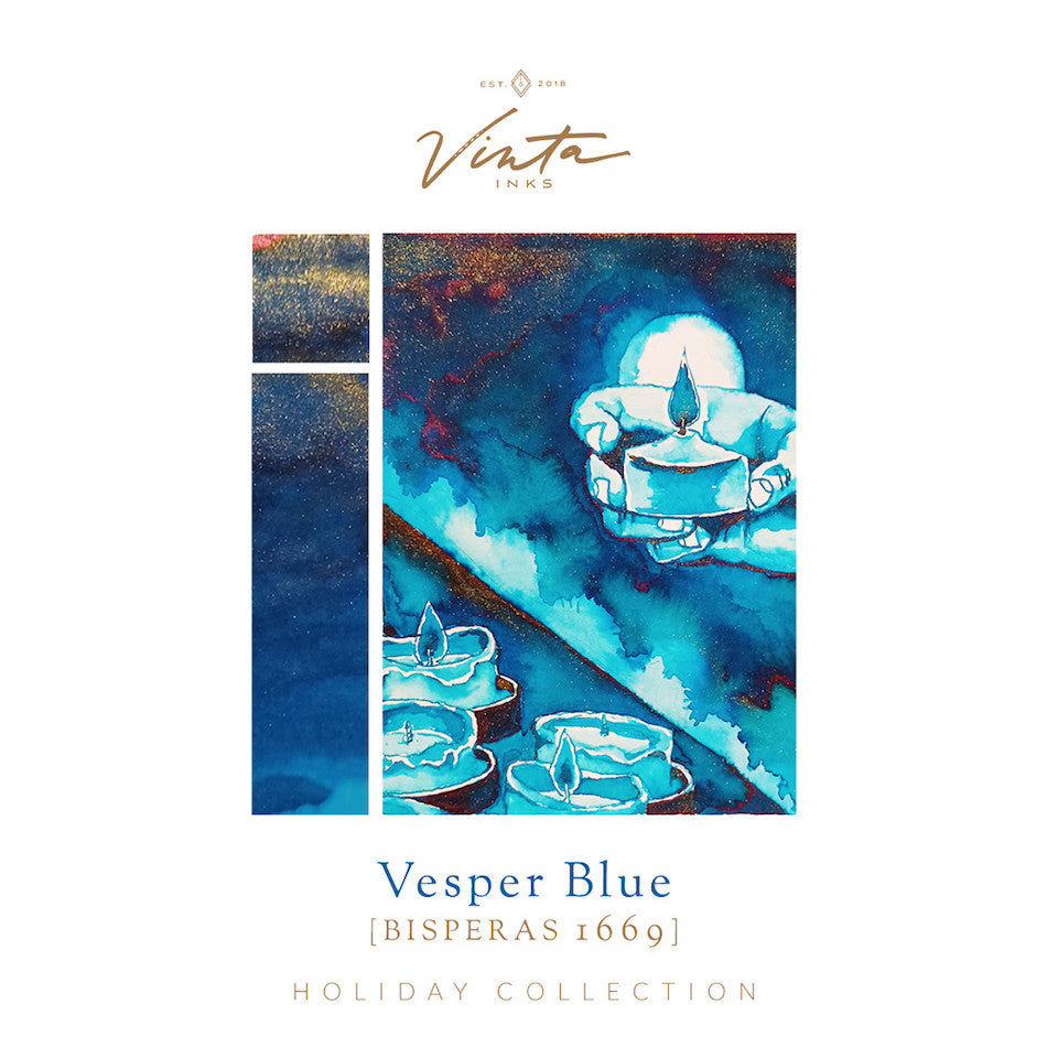 Vinta Inks Bisperas 1669 (Vesper Blue) – Pure Pens