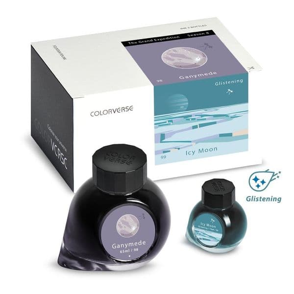 Colorverse Ganymede & Icy Moon Ink (No. 98 & 99) – Pure Pens