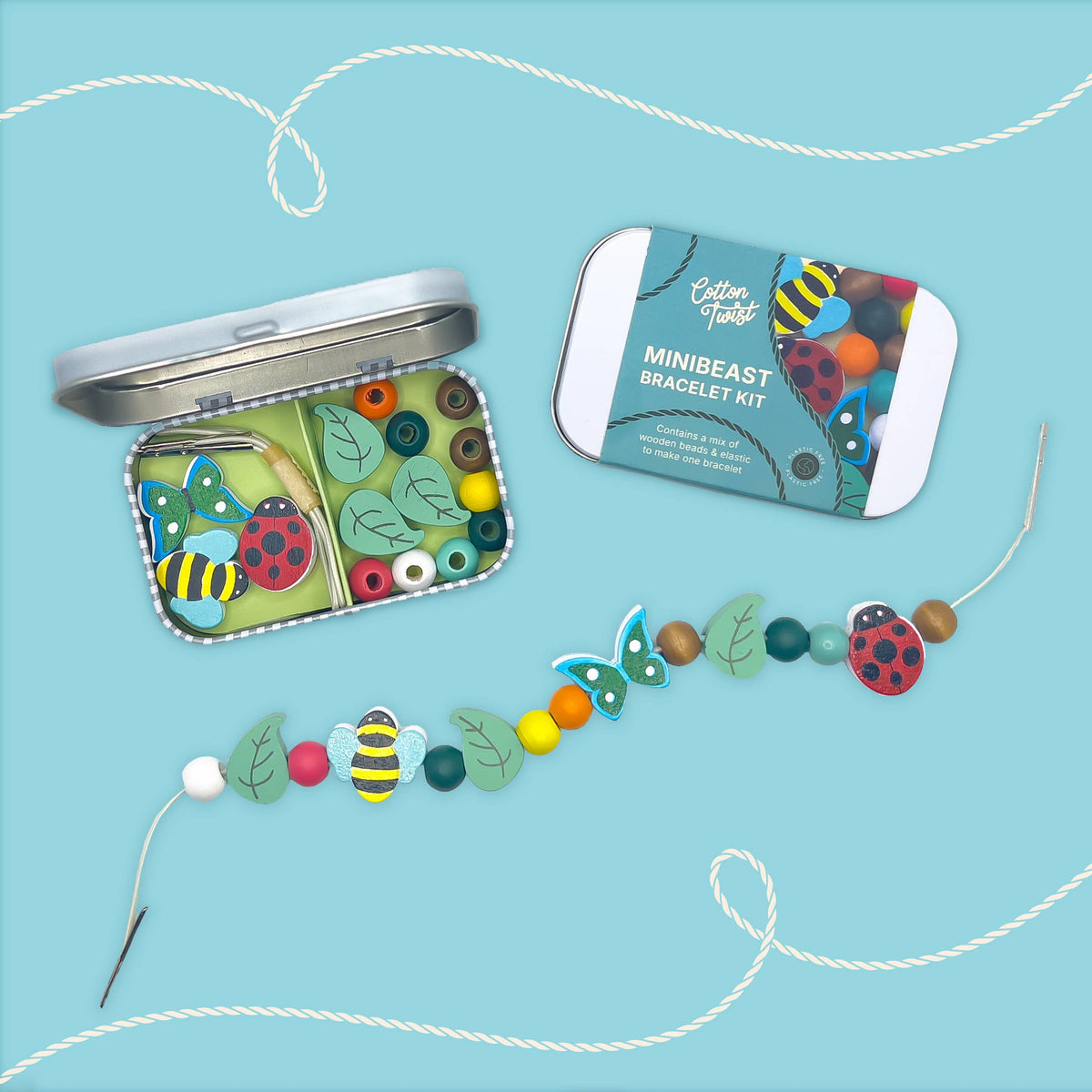 Cotton Twist Minibeast Bracelet Gift Kit – Pure Pens