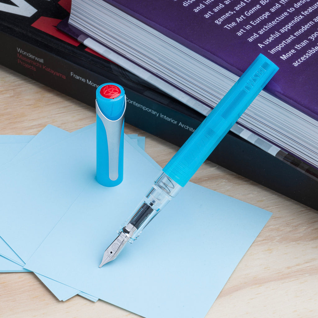 TWSBI Swipe Fountain Pen - Ice Blue | Pure Pens