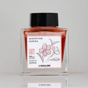 Sailor Manyo Bottled Ink - Sakura – Pure Pens
